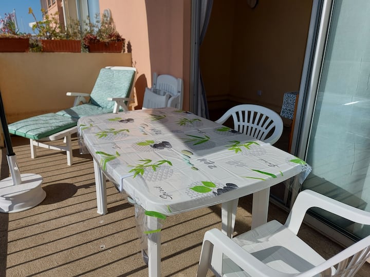 Vrai T2 Gruissan Rv Droite, Clim, Parking, Wifi. - Gruissan