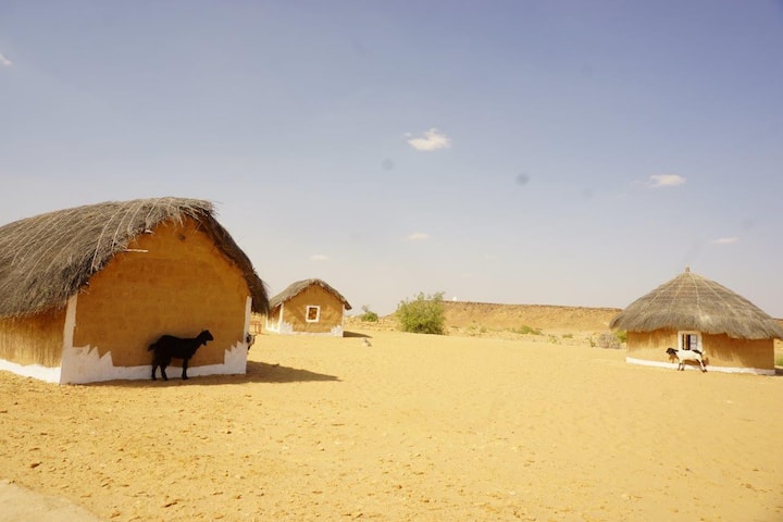 Private Huts In Mala Ki Dhani Village, Jaisalmer - Rajasthan