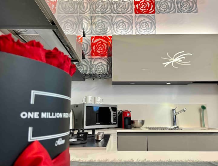 Red Rose : Appartement Cosy Avec Garage - Vicence