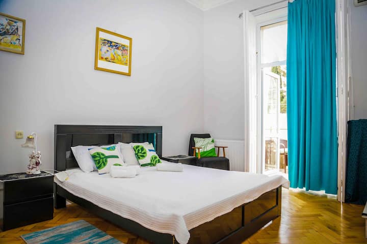 Vintage & Sunny Apartment Near Metro Marjanishvili - Tbilissi
