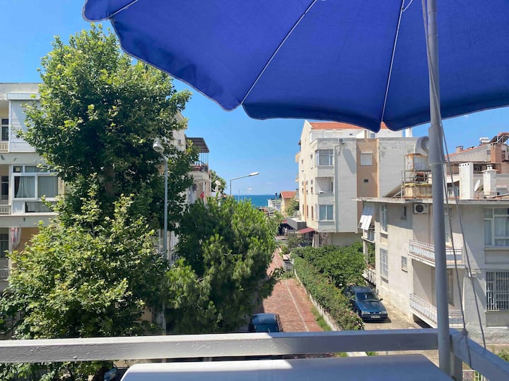 Sarıkız öGe Otel Hizası Deniz Manzaralı 3+1 Daire. - Edremit, Balıkesir
