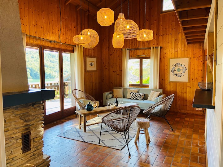 Chalet Jura Vue Splendide Sur Le Lac De Vouglans - Lac de Vouglans