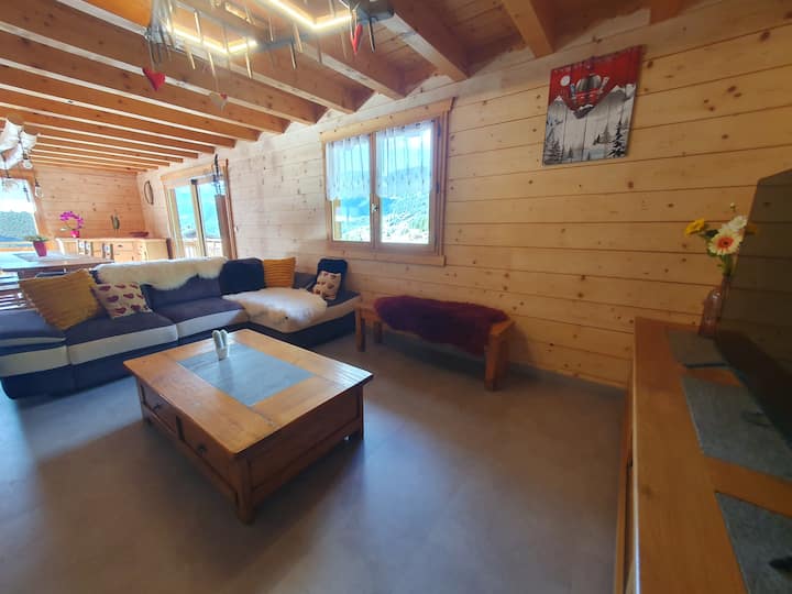 Chalet En Bois Massif - Haute-Savoie