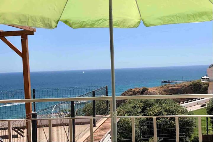 Albufeira Praia Do Túnel & Peneco, Vue Mer, Balcon - Albufeira