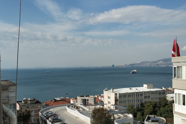 Hugerooms,disinfected,seaview,bestfeeinizmir! - Izmir