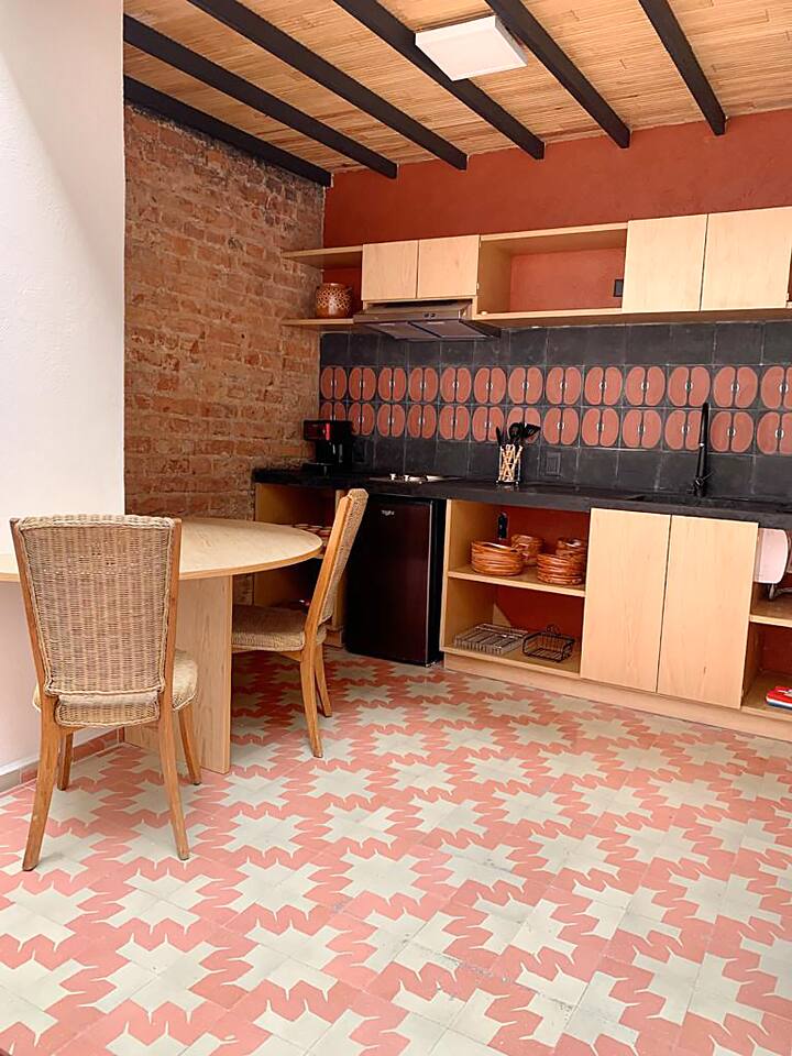 Mexican Design Loft In Grand Colonial House - Mexico