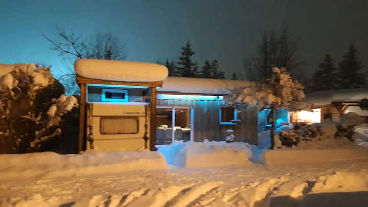 Vrijstaand Houten Chalet Op Camping Bij De Piste. - Kirchberg in Tirol