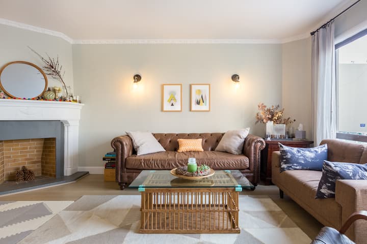 Airy Three Bedroom Exec Home Monitors/desks/garage - San Francisco