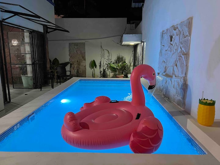 Casa Con Alberca Para Grupos Grandes. Playa A 500m - マサトラン