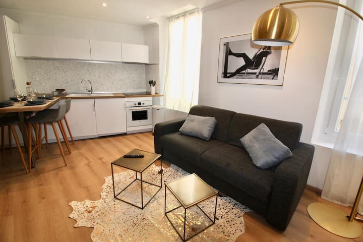 Lovely Apartment Carré D'or Massena Ac, Fiber Wifi - Nice