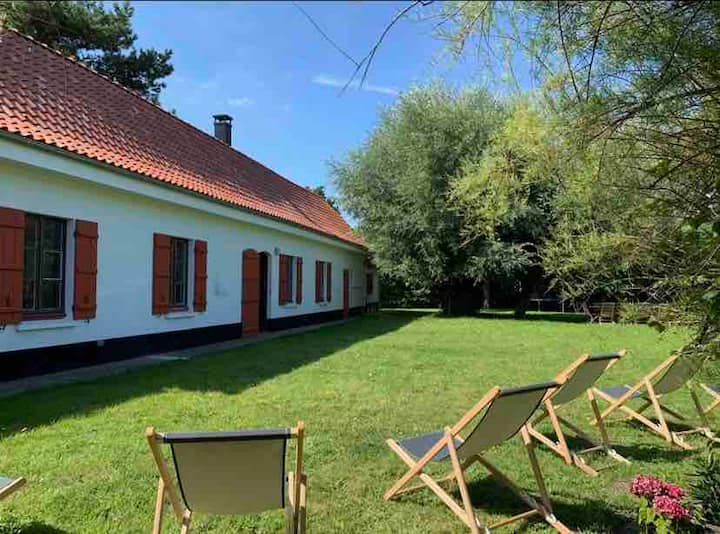 Longère 10 Pers - Grand Jardin - à 4 Km Des Plages - Baie de Somme