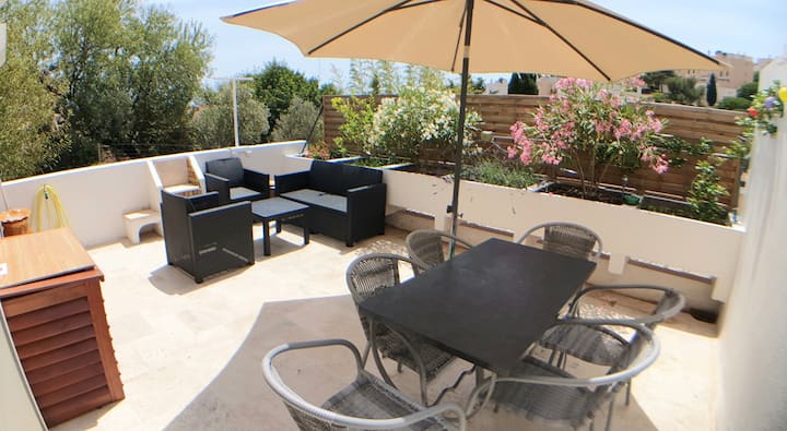 Duplex Proche Calanques 80m2 Terrasse 3 Chambres - Ceyreste