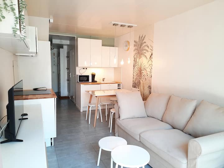 Carnon à 3 Min Plage Villa 5 Pers Terrasse Parking - Lattes