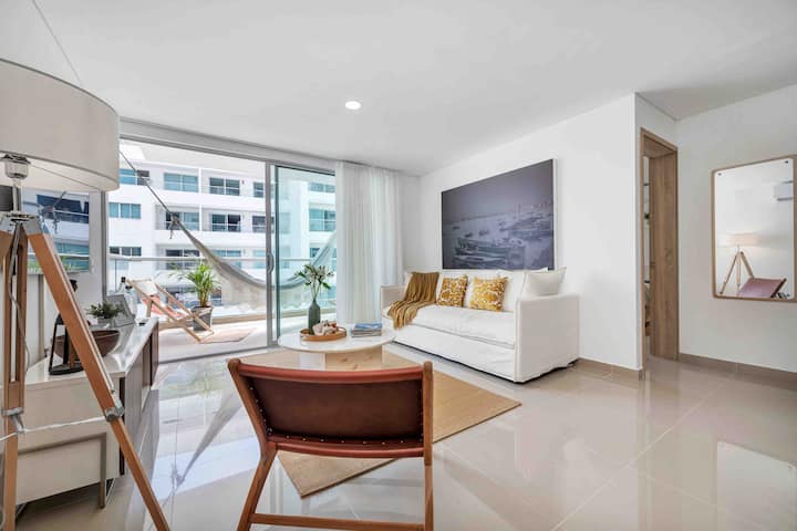 Lovely*2bed 2bath* 5 Min From Historic Center - Cartagena