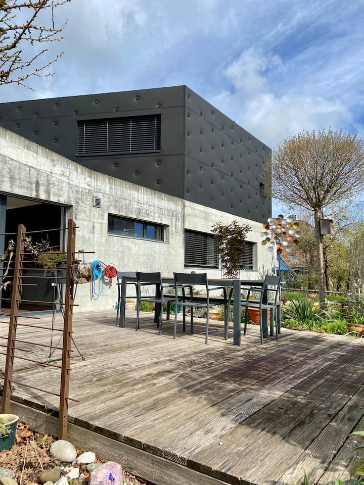 Herzige Wohnung Mit Garten Und Teich - Aarau