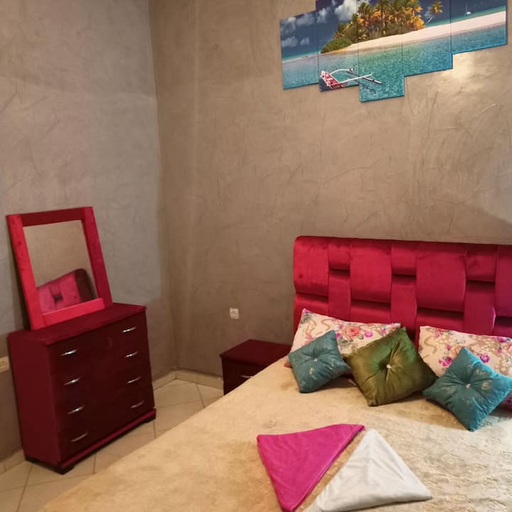 Suite Privé Double Rouge (Petit Déjeuner Inclus) - Essaouira