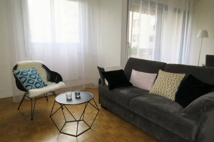 Charmant 60m2 Foch Part Dieu 2-4 Pers - ibis Styles Lyon Centre Confluence