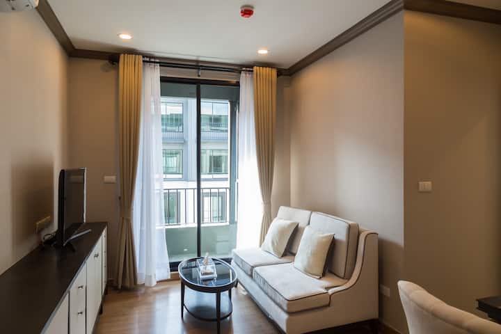 40m2 Lux 1br Walk To Mbk Bts Siam:c - Bangkok