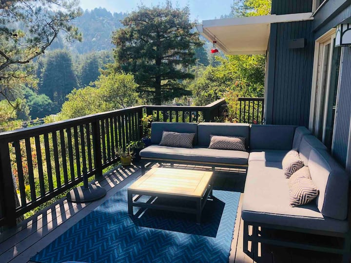 Sunny Home, Flat Yard, Walk To Town And Trails - Stinson Beach, CA
