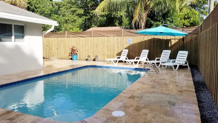 Renovated House With Heated Pool Near The Beach - Boca Raton, FL