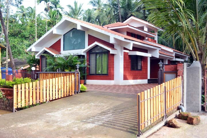 Konkani Villa in a Historic Village-with AC & WiFi 【 AUG 2021 ...
