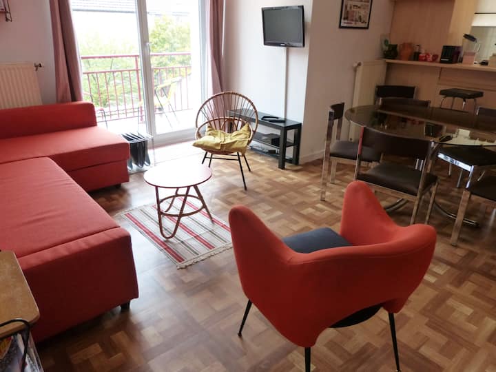 Appartement Cosy 85m2 3 Min Dijon Gare/centre - Dijon