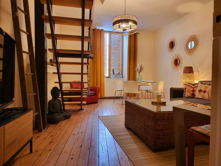 Duplex Bohème Chic - Gannat