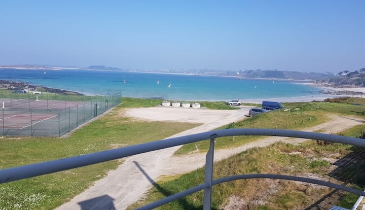 Paisible Maison Ty Corn Ar Gazel, Face à La Mer - Ploudalmézeau