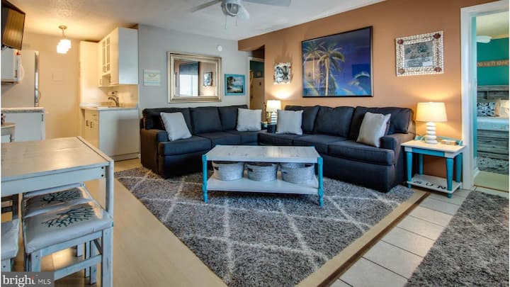 2 Br Dewey W/pool, 1 Blk To Beach, 6-person Limit - Rehoboth Beach, DE