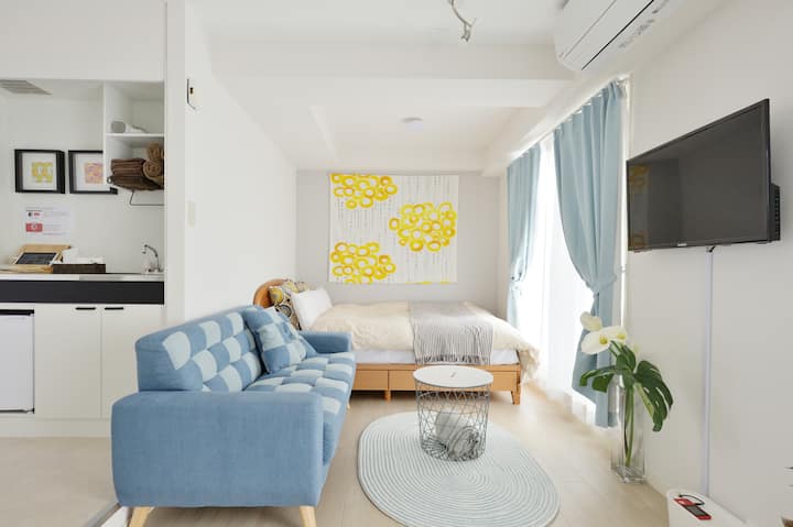 Cozy Apartment Near Osaka Aquarium, Usj, Wifi 6-a - 蘆屋市