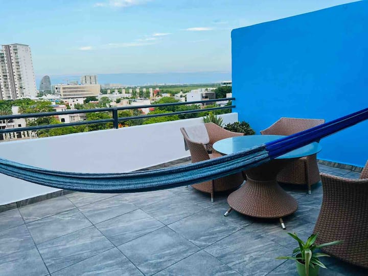 Terrace Apartment Excellent Location - Cancún