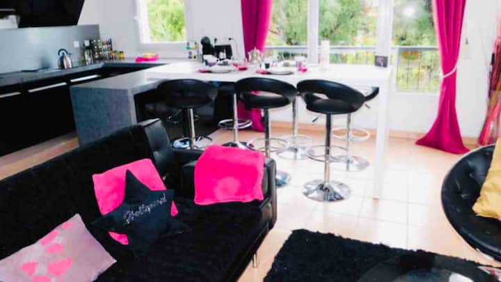Appartement Climatisé-résidence Sécurisée-parking - Mougins