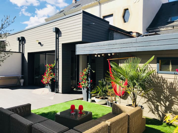 Magnifique Maison Quartier Gare Le Mans-24h - Le Mans