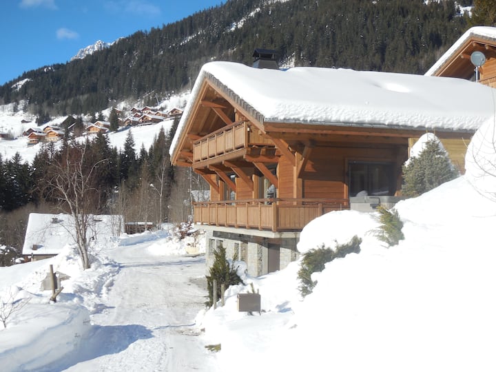 Chalet De Luxe Grande Capacité, Spa, Jacuzzi, Ciné - La Chapelle-d'Abondance