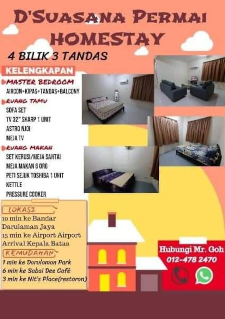 D'suasana Permai Homestay - Jitra