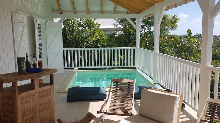 Villa Lauréal**** Marie-galante (8 Adultes/2 Enf.) - Marie-Galante