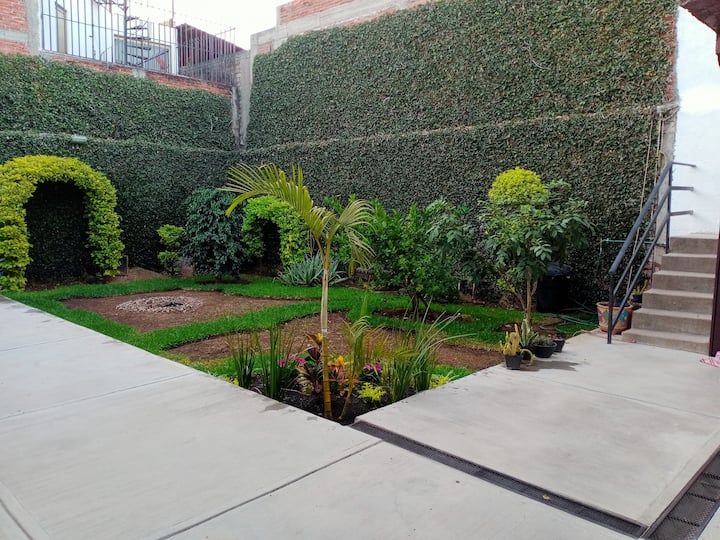 Encantador Departamento Con Jardín Relajante. - Oaxaca de Juárez
