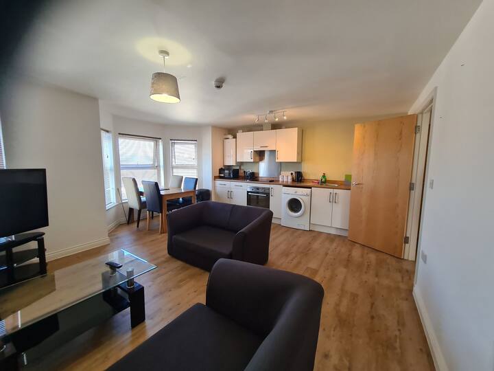 22# Lovely Top Floor Apt, Wifi, Close 2 Beach - グレート・ヤーマス