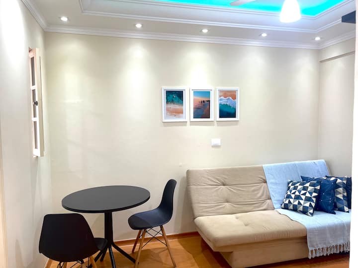 Apto Aconchego Da Praia - Centro Sv -100m Da Praia - São Vicente