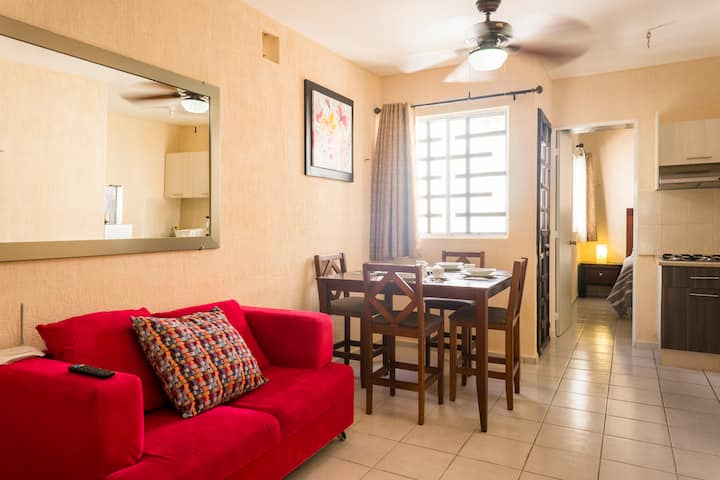 Casa En Privada, Check-in Libre, Con Lavadora - Cancún