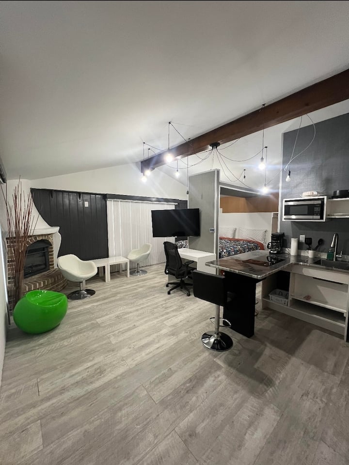 Stylish & Cozy Loft - Rockford, IL