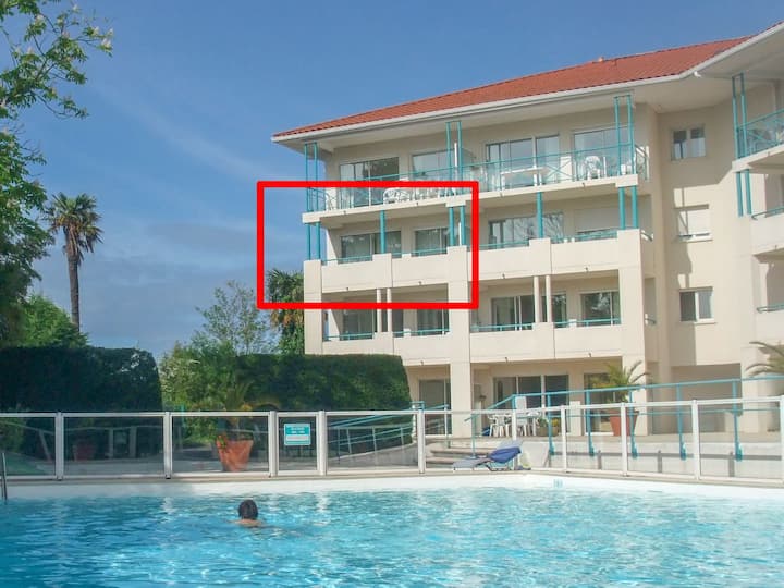 Lumineux 40m2,4personnes Avec Piscine Face Golf - Ciboure