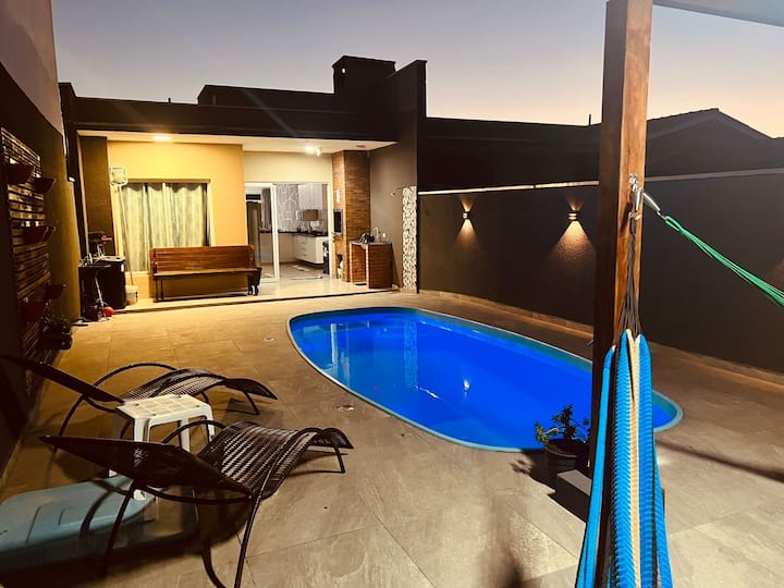 Casa Novinha Em Folha Com Piscina, Wi-fi E Suíte - Guaratuba