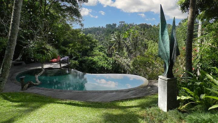 Jungle View Apartment In Ubud/3 Br - Bali