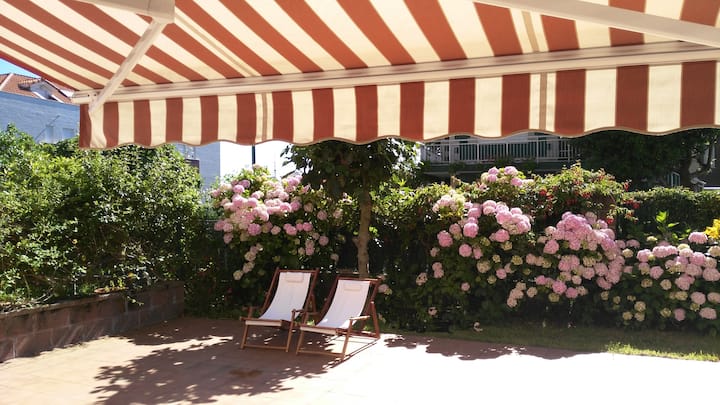 Apt. Avec 100m2 Terrace+piscine - Suances