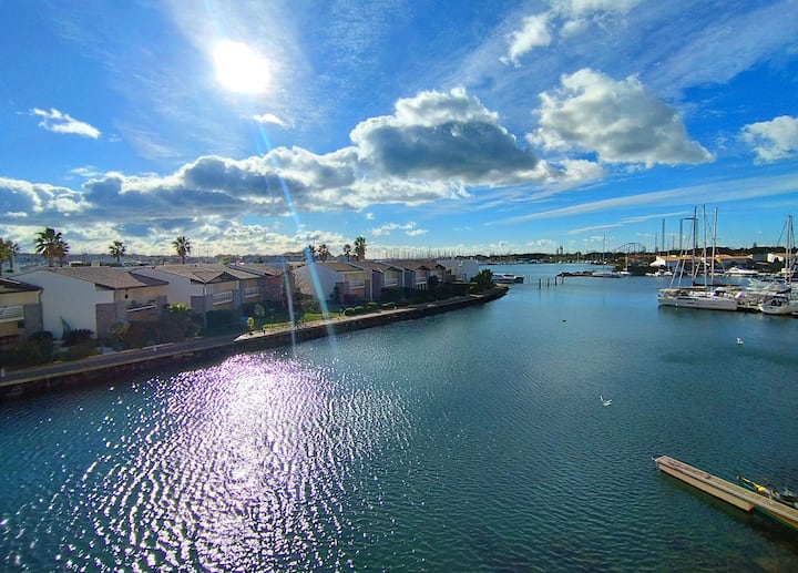 Perroquet : T3 ; Parking ; Vue Mer/marina - Agde