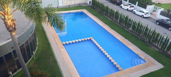 Apartamento Con Piscina En Oliva Nova - Pego