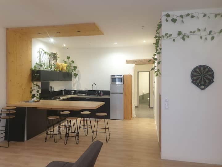 Appartement Privé Dans Une Maison Du Centre Ville. - ibis Perpignan Sud Saint Charles