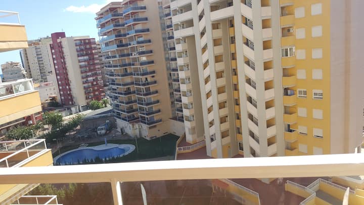 Apto. Con Piscina, Aire, Garaje, 7° Planta - Oropesa del Mar