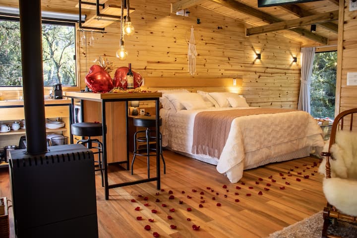 Chalé Loft Encantado Com Hidro E Café Da Manhã - Urubici